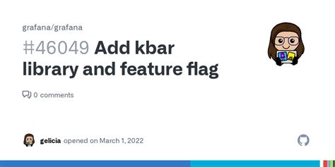 Add Kbar Library And Feature Flag · Issue 46049 · Grafanagrafana · Github