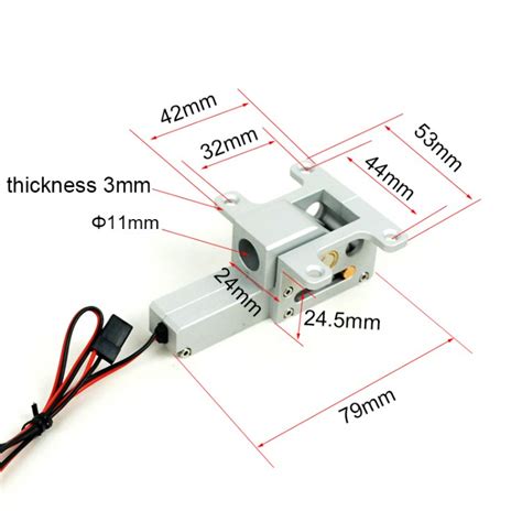 Hc L Spitfire Aluminum Alloy Electric Retracts Landing Gear For
