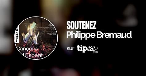 Philippe Bremaud Tipeee