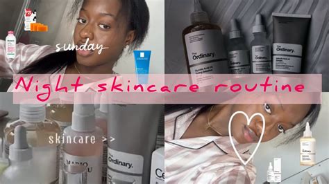 My Night Skincare Routine 🫧🌸 Youtube