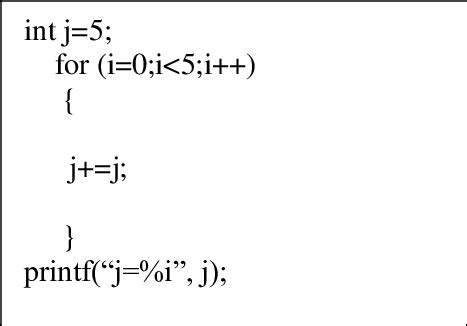 Programming For Loop