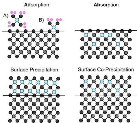 Metal Sorption And Precipitation Processes On Mineral Surfaces