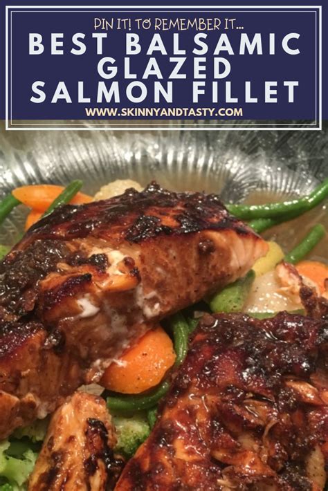 Best Balsamic Glazed Salmon Fillet
