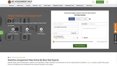 Statistics Homework Help Top 12 Statistics Assignment Helpers