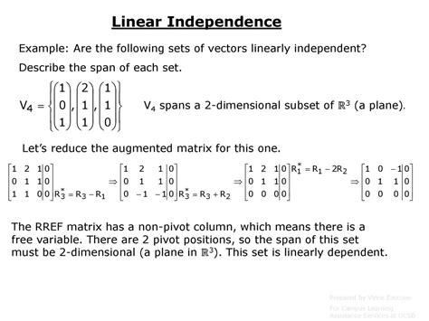 Linear Combinations of Vectors - ppt download