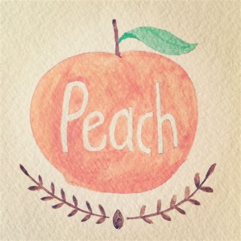 Персик раскраска 64 фото