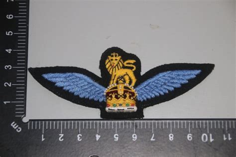 Wwii Style British Army Cloth Glider Pilot Wing Small Type Ab Insignia