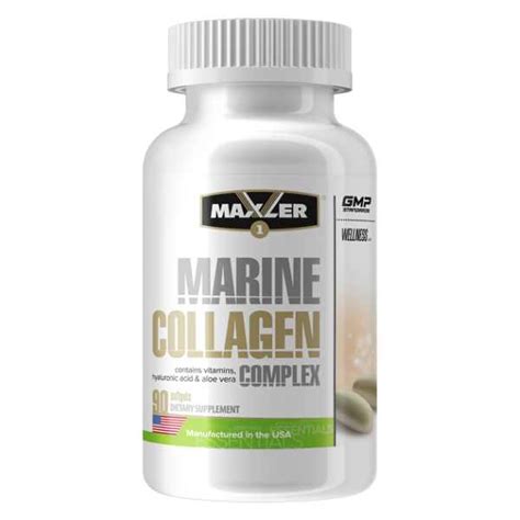 Maxler Marine Collagen Complex 90 капсул — как принимать инструкция по