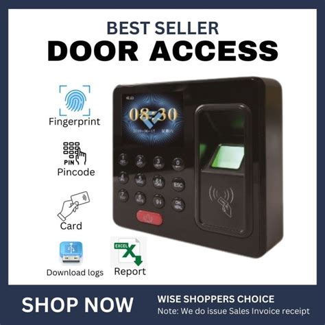 Fingerprint Access Control Rfid Card Access Control Biometrics Lazada Ph