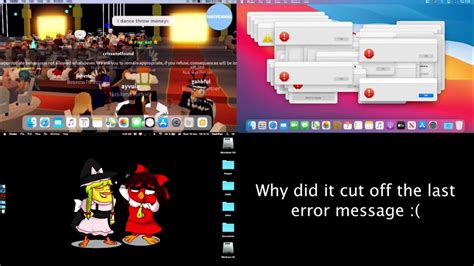 Macos Crazy Error Battle Youtube