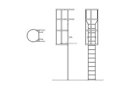 Cat Ladder Autocad Block Free Cad Floor Plans