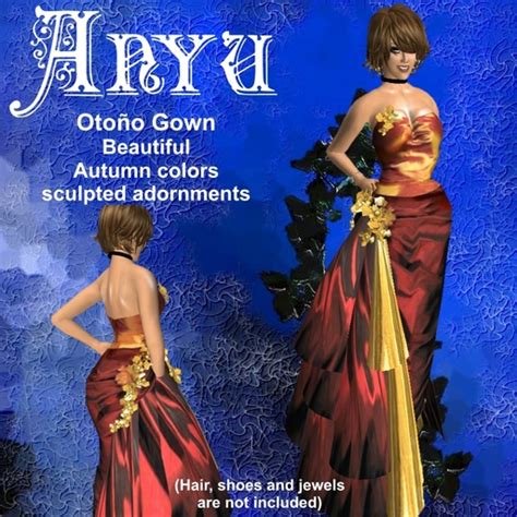Second Life Marketplace Anyu Otono Gown