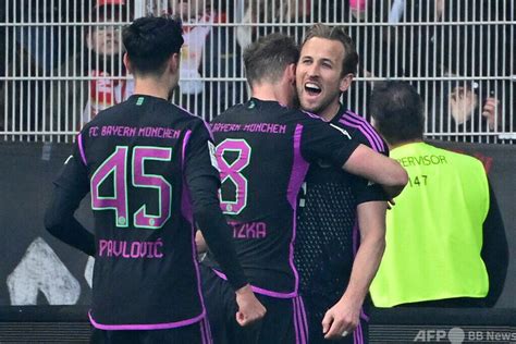 ケイン33点目にミュラー2発 バイエルンはウニオンに大勝 写真5枚 国際ニュース：afpbb News