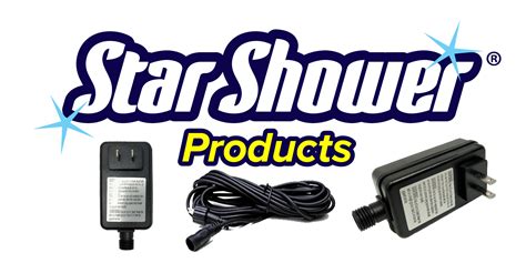 Star Shower Replacement Power Supply Adapter Plug Intertek 5004021 4
