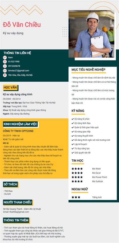 Tạo Cv Chuyên Nghiệp Online Miễn Phí Tạvn