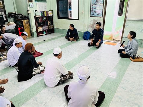 ภาพบรรยากาศการลงพื้นที่จัดทำแผนโครงการพัฒนาพื้นที่นวัตกรรมปอเนาะต้นแบบ ณ สถาบันการศึกษาปอเนาะอัล