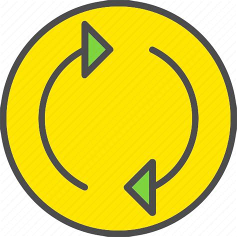 refresh reload repeat rotate sync update icon download on iconfinder