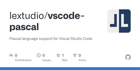 Github Lextudiovscode Pascal Pascal Language Support For Visual