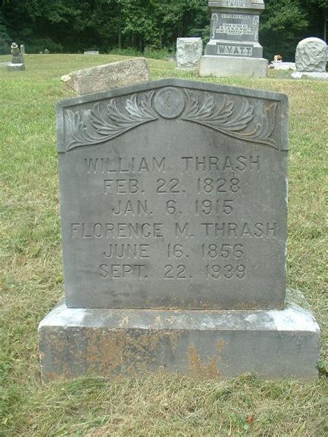 William N Thrash 1828 1915 Find A Grave Memorial