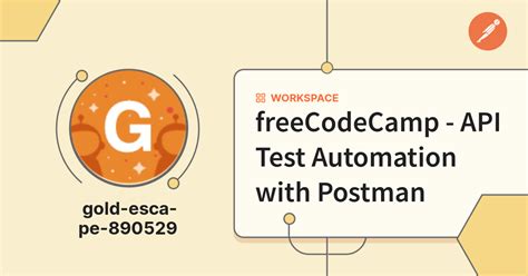 Freecodecamp Api Test Automation With Postman Postman Api Network