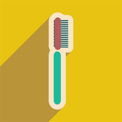 평면 스타일 벡터에 칫솔의 아이콘 Ai Eps Uidownload