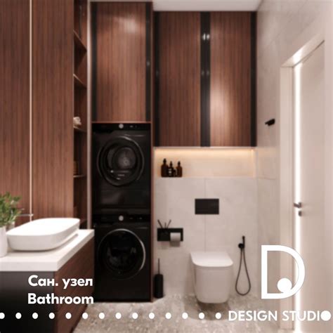 Дизайн сан узла в современном стиле