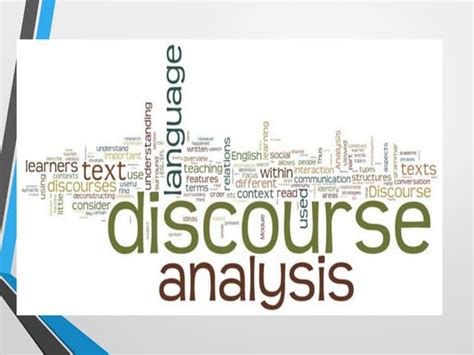 Lecture 2 Some Forms Of Discourse Analysis Ppt