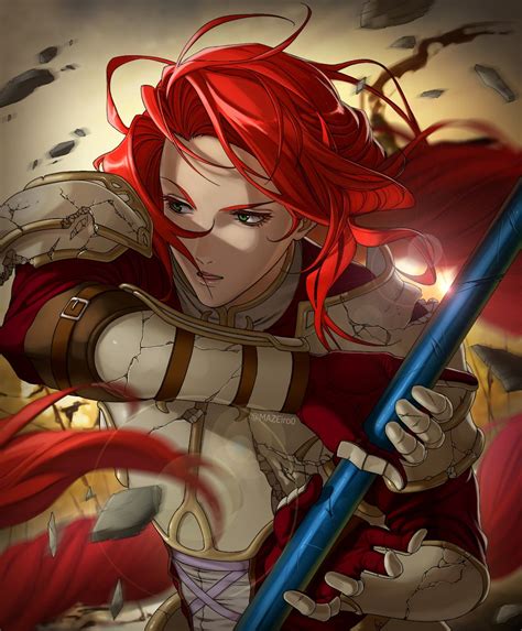 Titania Fire Emblem And More Drawn By Maze Draws Danbooru