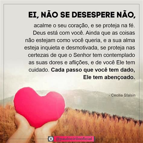 Acalme O Seu Coração E Se Proteja Na Fé♥️bomdia Lindodia Acredite