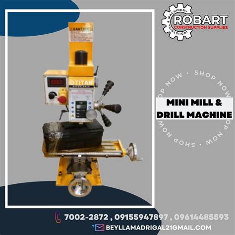 Mini Mill And Drill Machine Commercial And Industrial Construction Tools And Equipment On Carousell