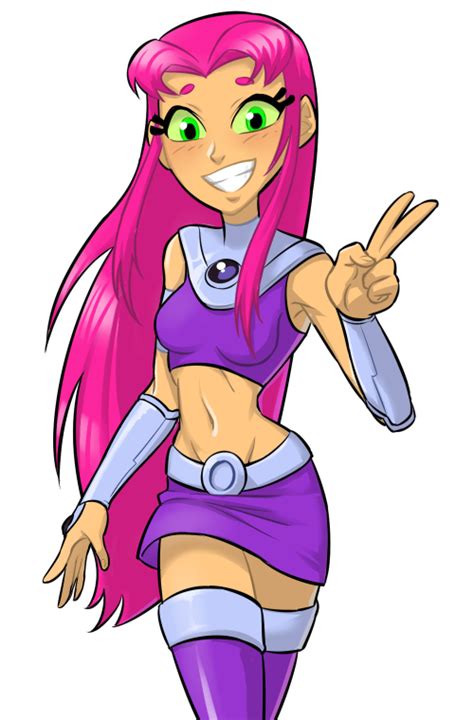 Starfire By Ta Na Teen Titans Starfire Starfire And Raven Teen Titans Raven Teen Titans