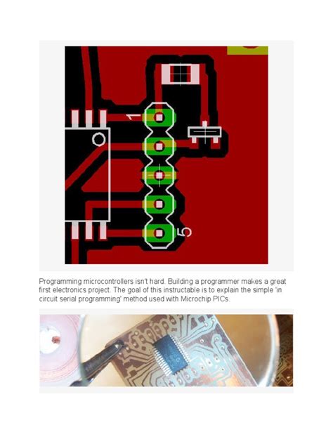 Icsp Pic Microcontroller Integrated Circuit