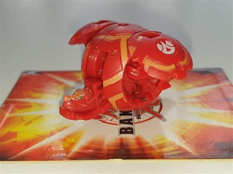 Bakugan B2 Saurus Pyrus Red Battle Brawlers Rare 540g Free Shipping Etsy Sweden