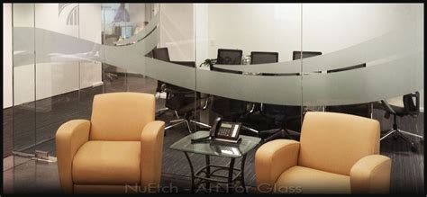Distraction Markers On Glass Panels And Doors In Commercial Space Is