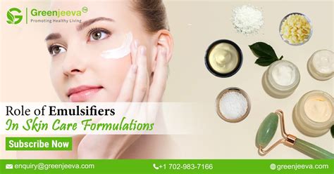 The Crucial Role Of Emulsifiers In Skin Care Formulations