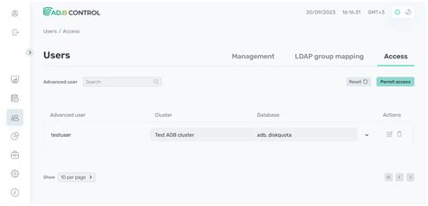 Authorization In Adb Control Adb Control Arenadata Docs