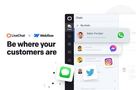 Livechat And Webflow Integration Webflow Apps