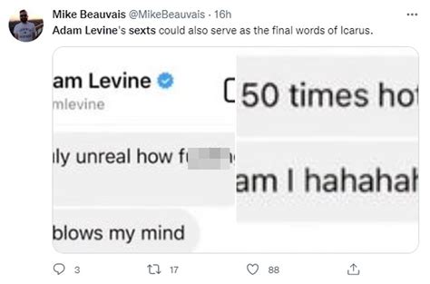 Adam Levines Cringe Dms Sends Twitter Wild As A Fifth Woman Comes