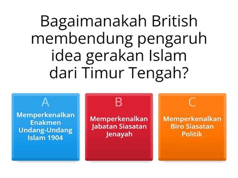 KUIZ NASIONALISME DI NEGARA KITA PERANG DUNIA PERTAMA Quiz