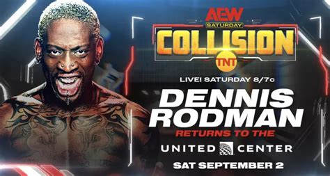Dennis Rodman La Leggenda Nba Sar Presente A Collision L Annuncio Della Aew
