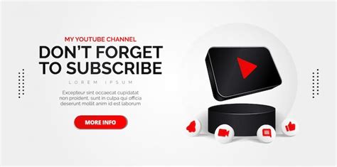Premium Vector Youtube Icon Abstract Conceptual Illustration Isolated