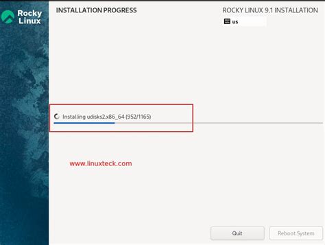 How To Install Rocky Linux 9 Step By Step With Screenshots LinuxTeck