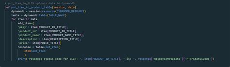 Python Script To Export Excel File Data To Amazon Dynamodb Table