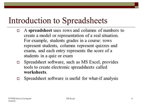 Lab 08 Introduction to Spreadsheets MS Excel - ppt video online download