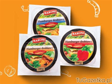 Baroni Hamburger Lidl Artykuły Spożywcze Tugazetka Pl