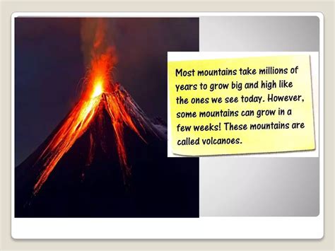 Volcanoes Reading Comprehension Exercises 60296 Ppt