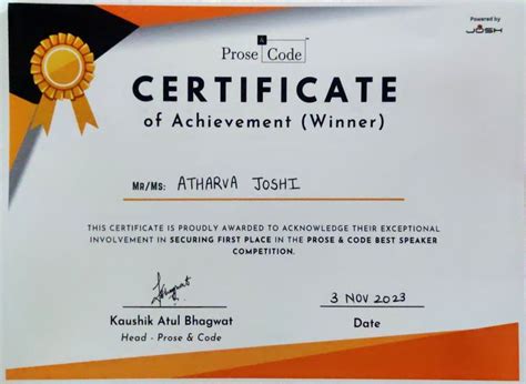 Atharva Joshi On Linkedin Leadership Publicspeaking Proseandcode