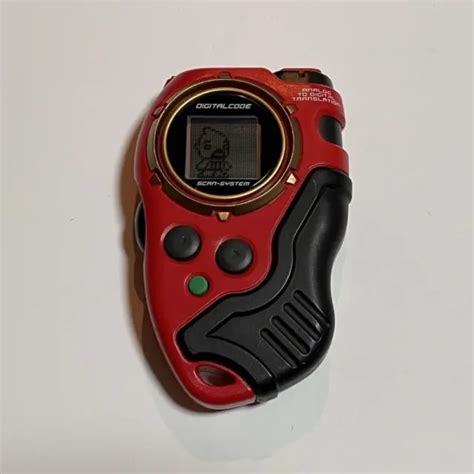 Digimon Frontier Digivice D Scanner Bandai Ver3 0 Red And Black Kaiser