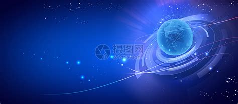 蓝色科技感商务背景图片素材 正版创意图片400051358 摄图网