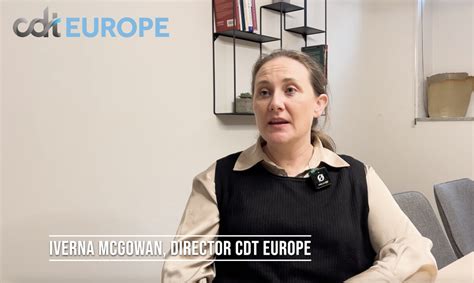 [video] Centre For Democracy And Technology Europe On Linkedin Euaiact Ai Aiact